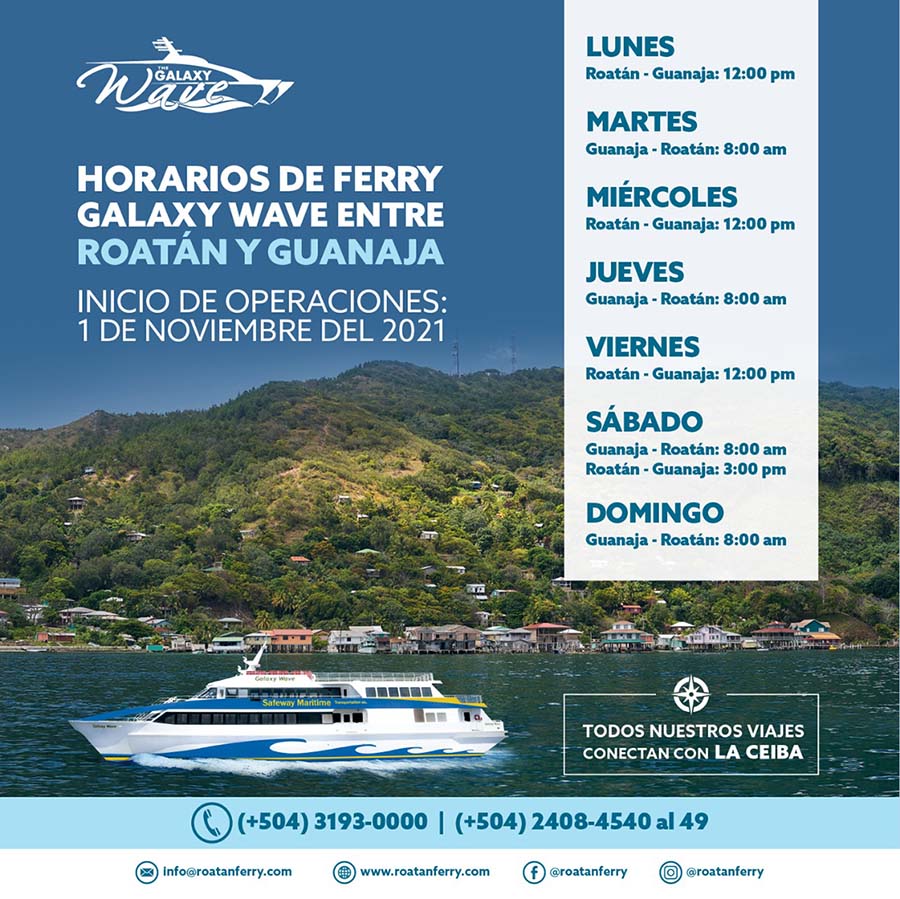 Galaxy Wave | Roatan Ferry